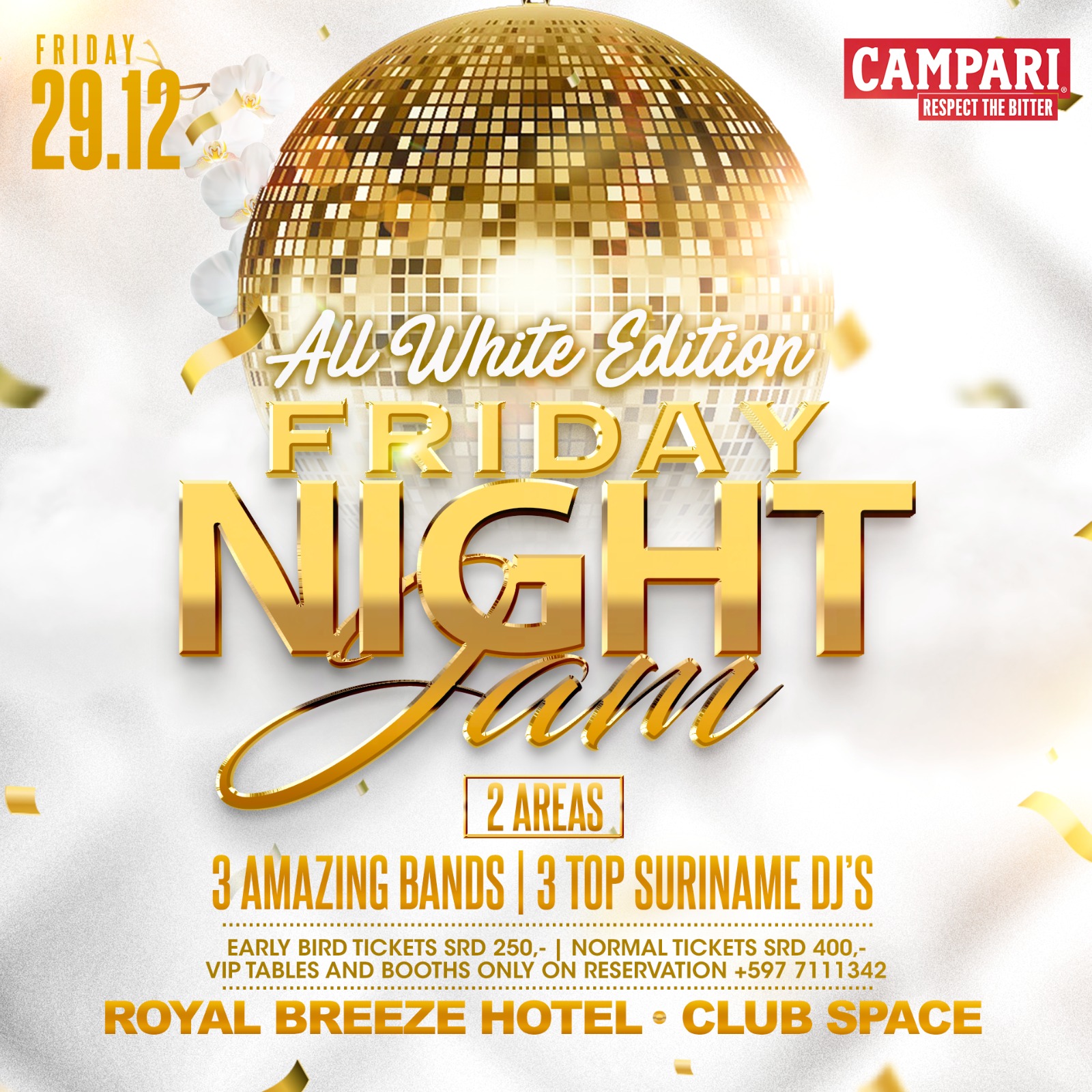 All White Edition – Friday Night Jam – Surifesta